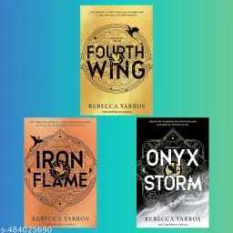 FOURTH WING - IRON FLAME - ONYX STORM - (3BOOK SET ) - BY REBECCA YARR ...